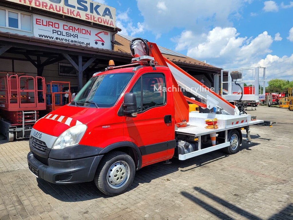 IVECO Daily 35S11 - 18 m Multitel MT182DS bucket truck boom lift auto dizalica s korpom