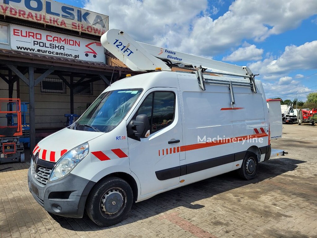 Renault Master - 12 m France Elevateur 121 FT bucket truck boom lift auto dizalica s korpom