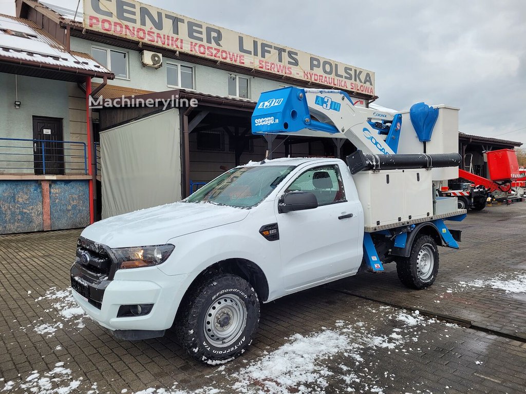 Ford Ranger pick up 4x4 - 13,2 m Socage A314 bucket truck boom lift auto dizalica s korpom