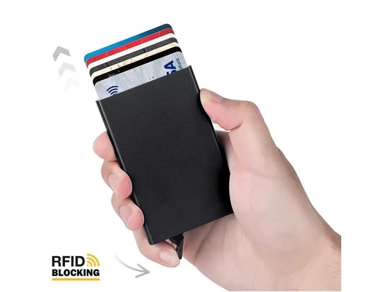 Držač za kartice - Card holder - Metalni sa zaštitom