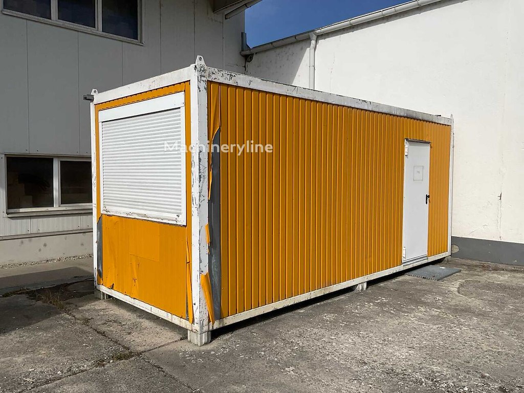 Prodaje se Platal-Mobilbau Bürocontainer 20 ft stambeno-poslovni kontejner na aukciji