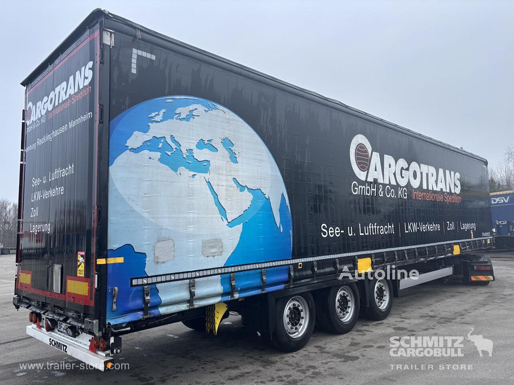 Schmitz Cargobull Curtainsider Mega poluprikolica sa kliznom ceradom