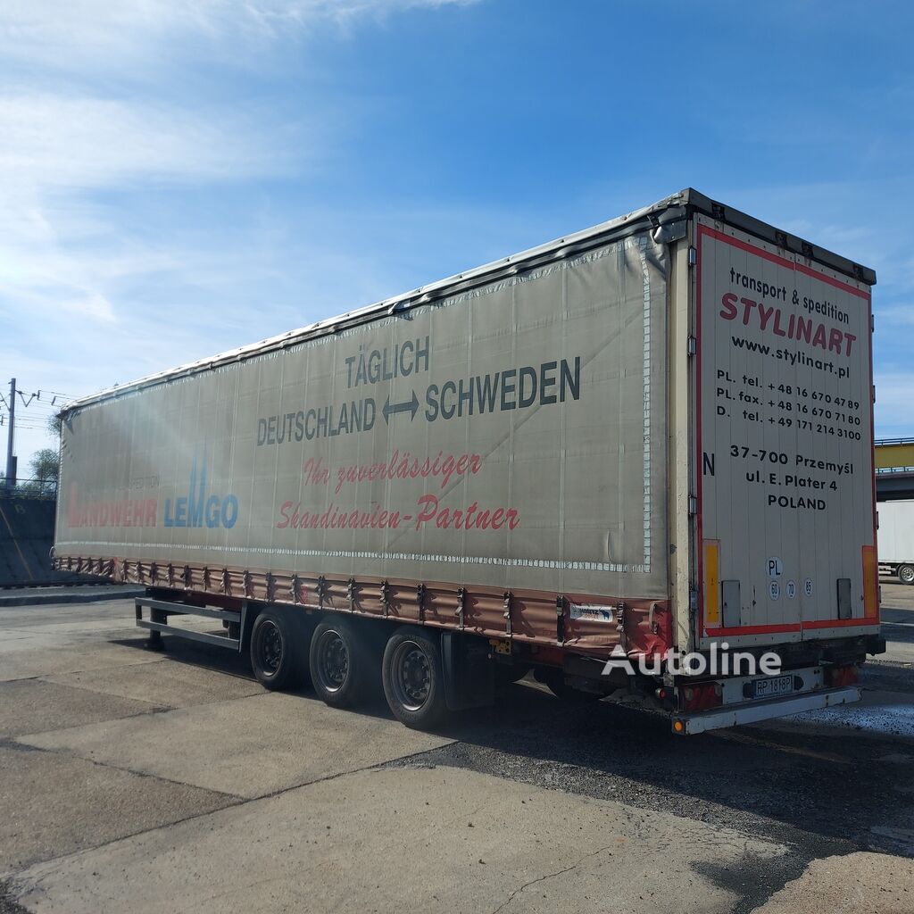 Schmitz Cargobull SCS24L 13.62 Varios BDE MULDA poluprikolica sa kliznom ceradom