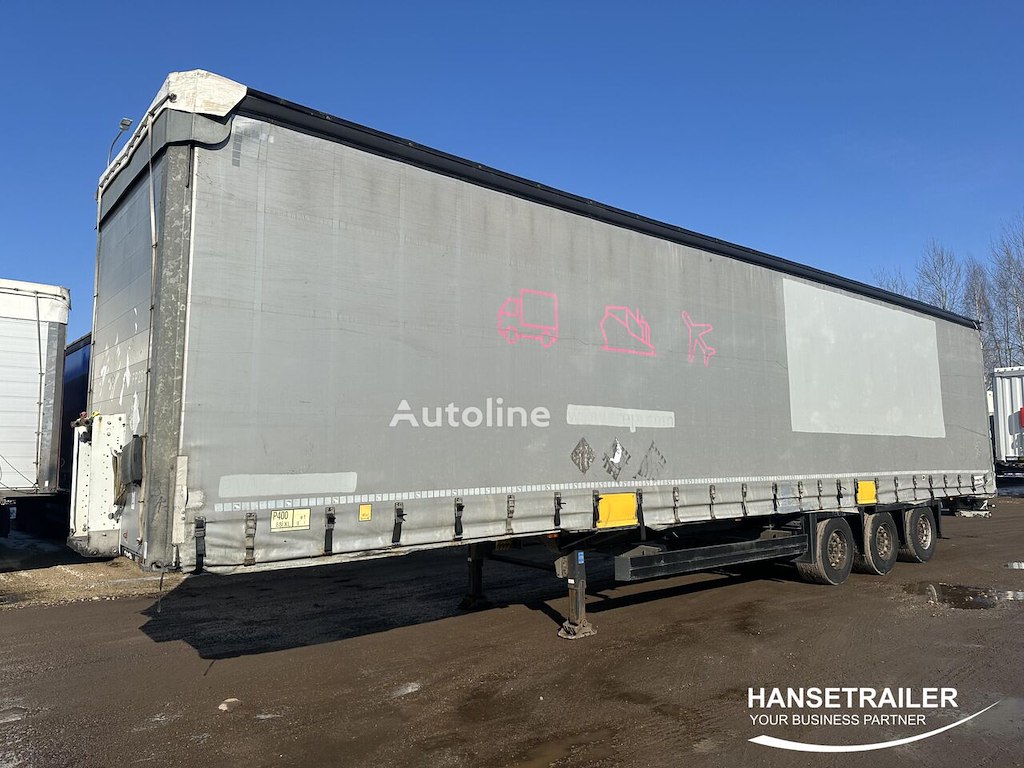 Schmitz Cargobull SCS 24 Mega Mega Low Deck Hydraulic roof poluprikolica sa kliznom ceradom