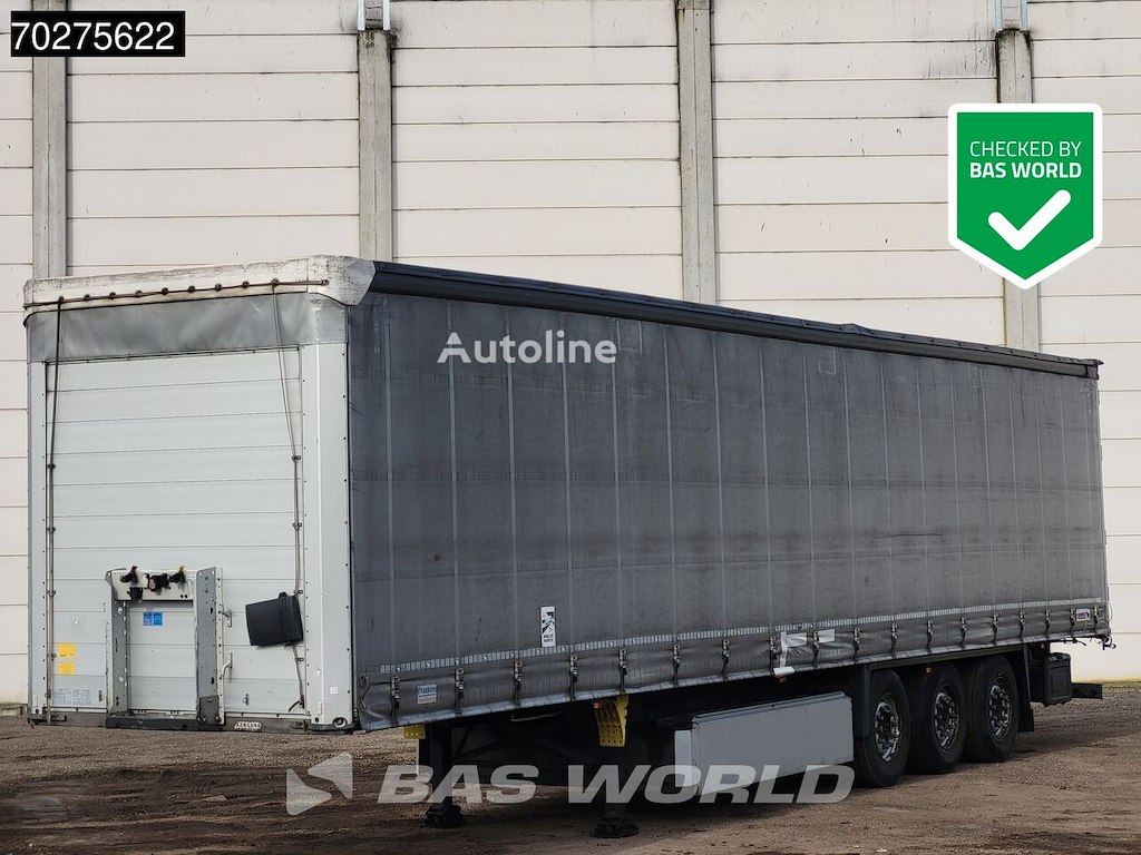 Schmitz Cargobull SCB*S3T 3 axles Forklift Lift Axle Palettenkasten APK 11/25 poluprikolica sa kliznom ceradom