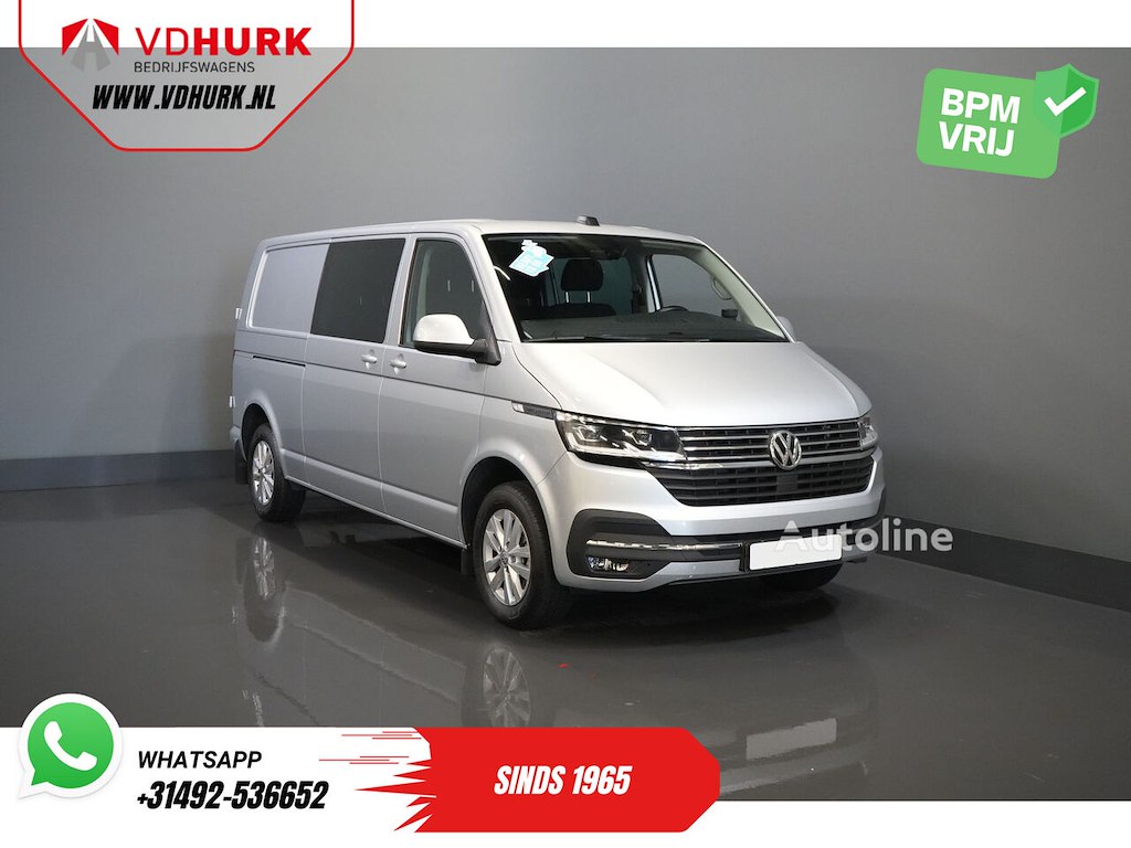 Volkswagen Transporter 2.0 TDI 150 pk DSG Aut. L2 DC Dubbel Cabine Highline minibus furgon