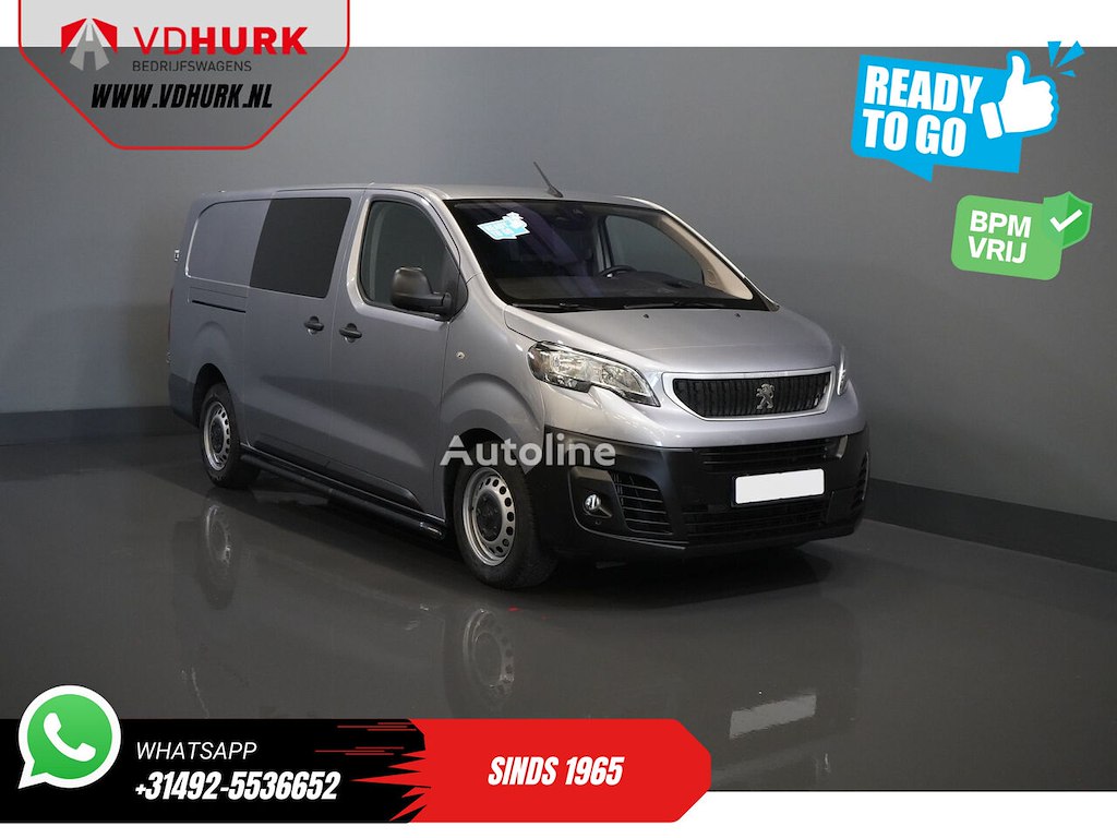 Peugeot Expert 2.0 HDI 125 pk Aut. DC Dubbel Cabine Ready2Go BPM VRIJ! R minibus furgon