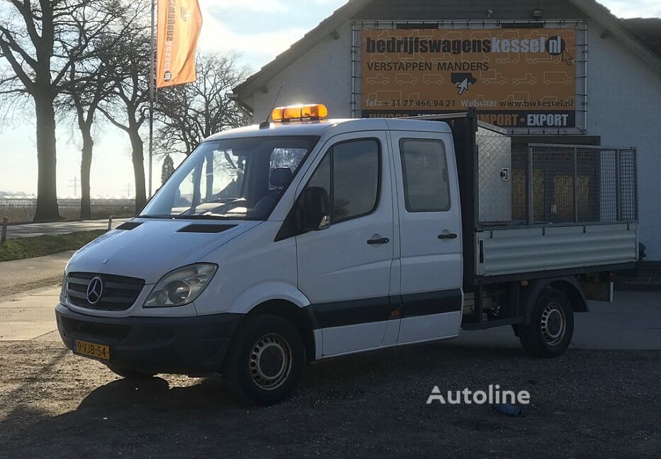 Mercedes-Benz Sprinter 313 2.2 CDI Dubbel Cabine 7 pers. Open laadbak Trekh. 2 kamion s ravnom platformom < 3.5t