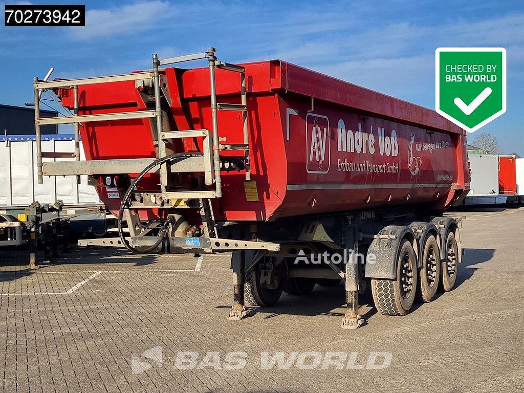 Schmitz Cargobull SGF*S3 3 axles 25m3 Liftachse poluprikolica kipera