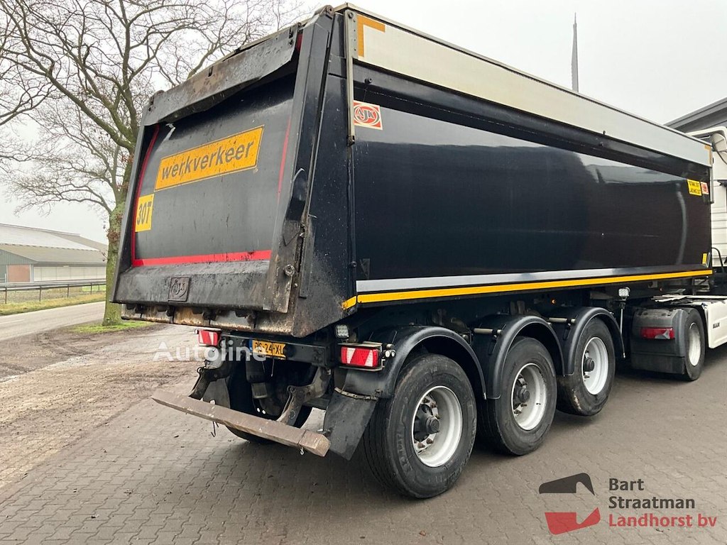 AJK N/A 3 assen 9 Ton Geisoleerde kiptrailer As 1 liftbaar 3 STUKS poluprikolica kipera