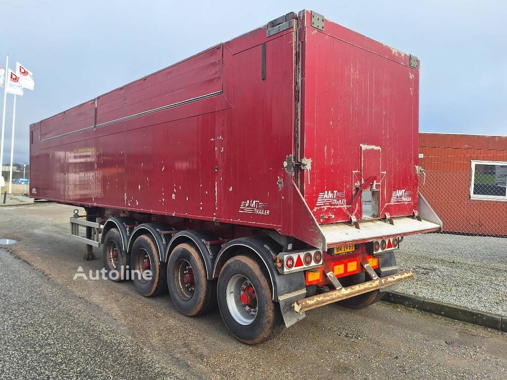 AMT 4 akslet 60 m3 tiptrailer m. åbenbar side poluprikolica kipera