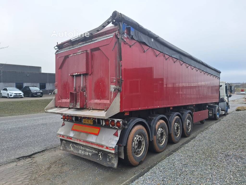 Kel-Berg 4 akslet 60 m3 tiptrailer m. nedfældbar side poluprikolica kipera