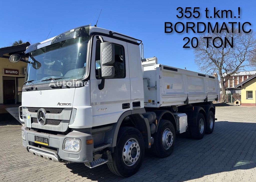 Mercedes-Benz 4141 ACTROS MP3 BORDMATIC kiper