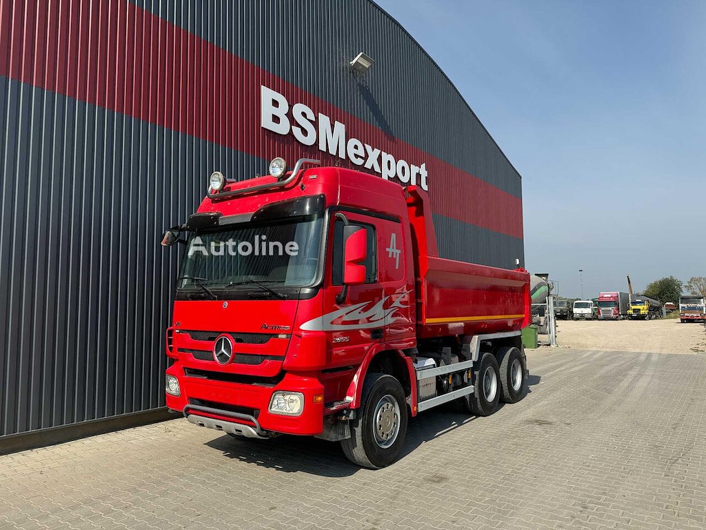 Mercedes-Benz Actros 2655 V8 full steel kiper