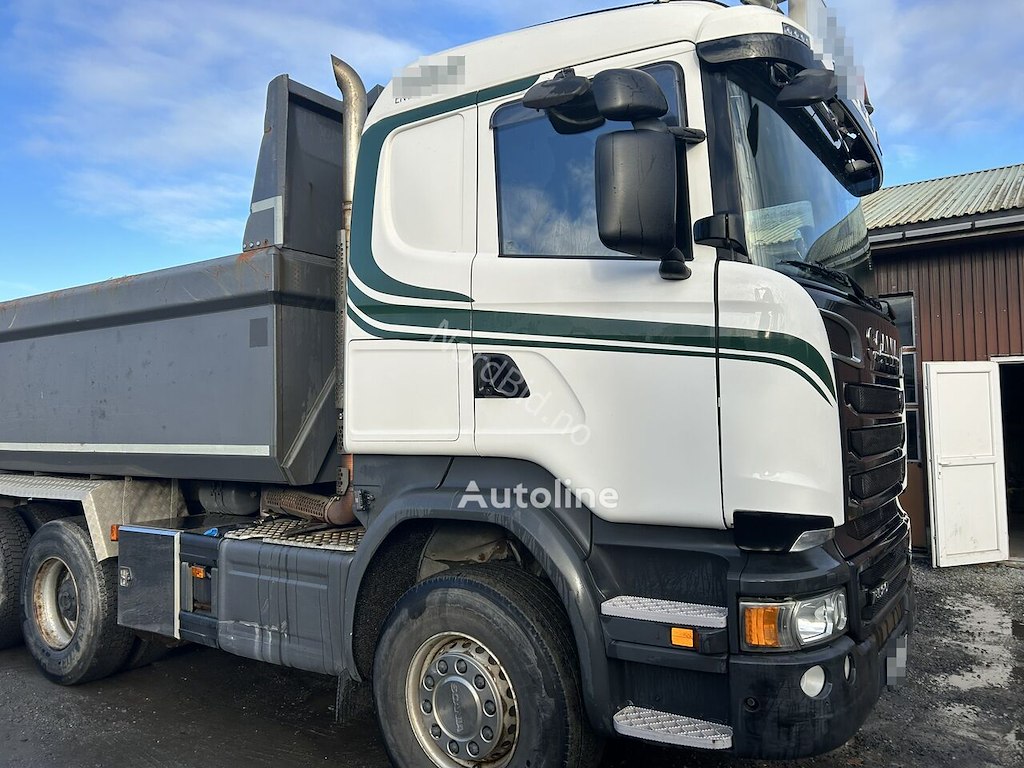 Scania R520 V8 *6x4 *SERVICE AGREEMENT *BIG AXLES *FULL STEEL kiper