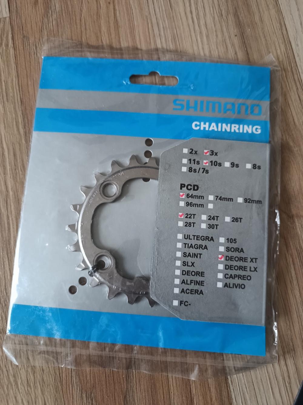 Shimano XT FC-M782 22t Mala Sajbna