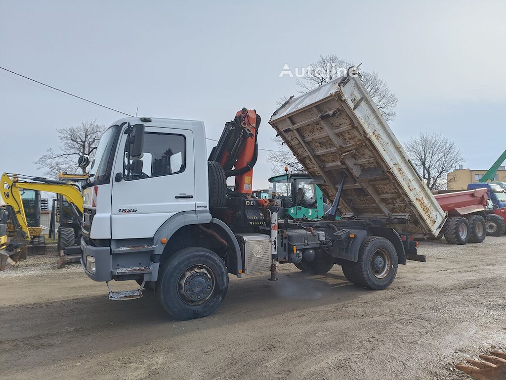 Mercedes-Benz Axor 1826 AK 4x4 wywrotka TOP kiper HDS nie Volvo Man Scania daf