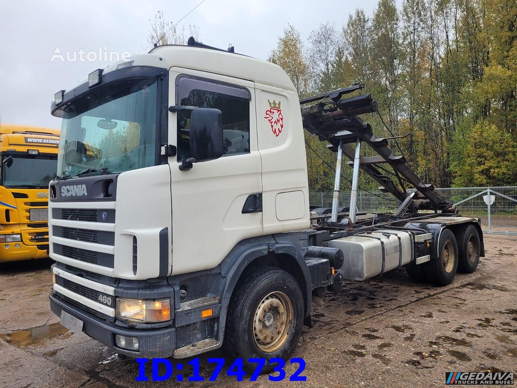 Scania 144 - 6x4 - Full Steel - Big Axles - 3 Pedals kiper