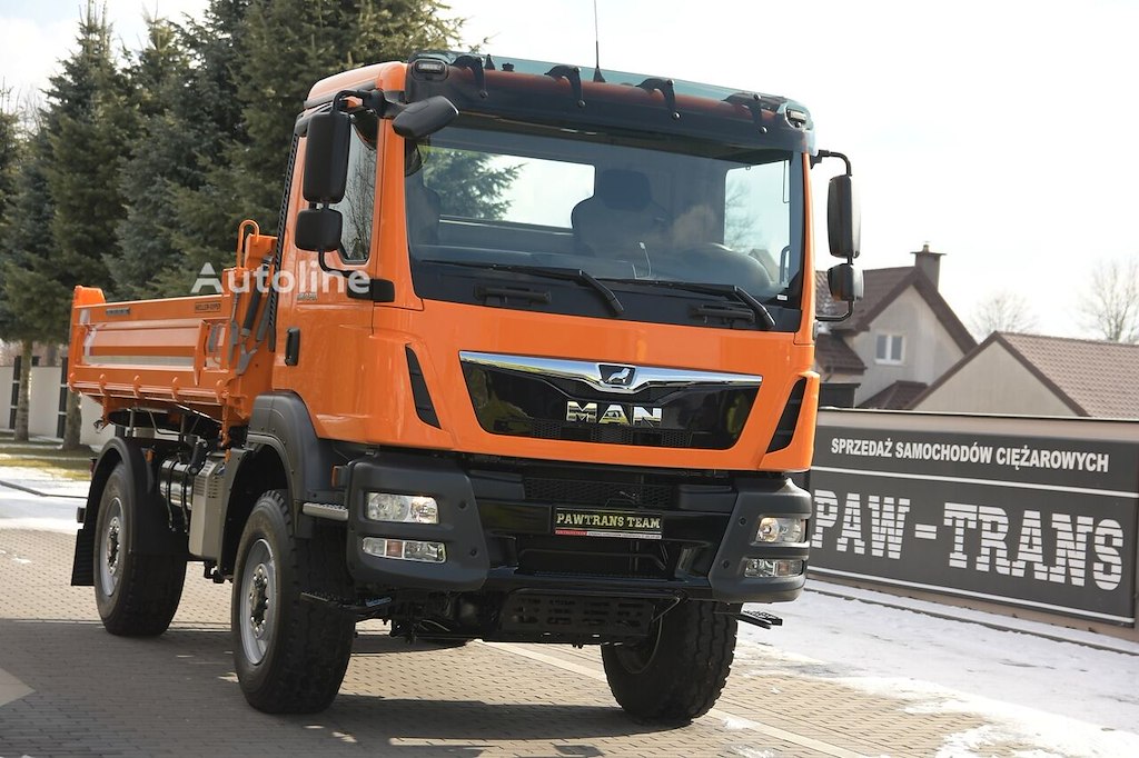 MAN TGM 13.290 /// 4X4 /// NOWY - NIE UŻYWANY /// BEZ PRZEBIGU kiper