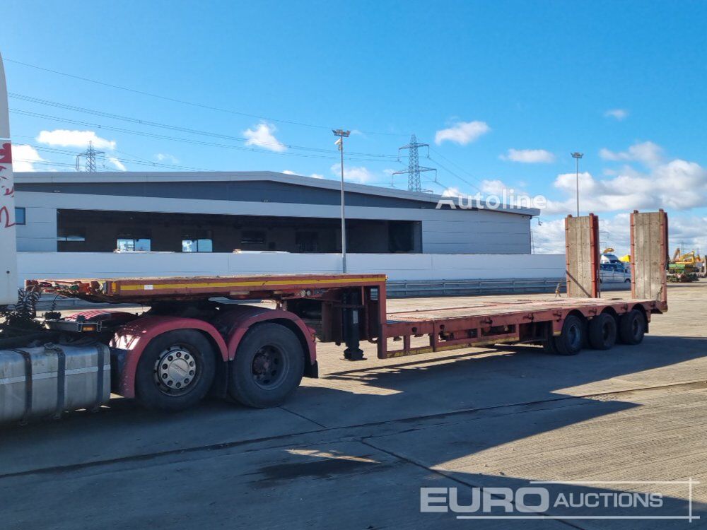 Prodaje se Nooteboom Extendable Step Frame Low Loader Trailer poluprikolicu sa niskom platformom na aukciji