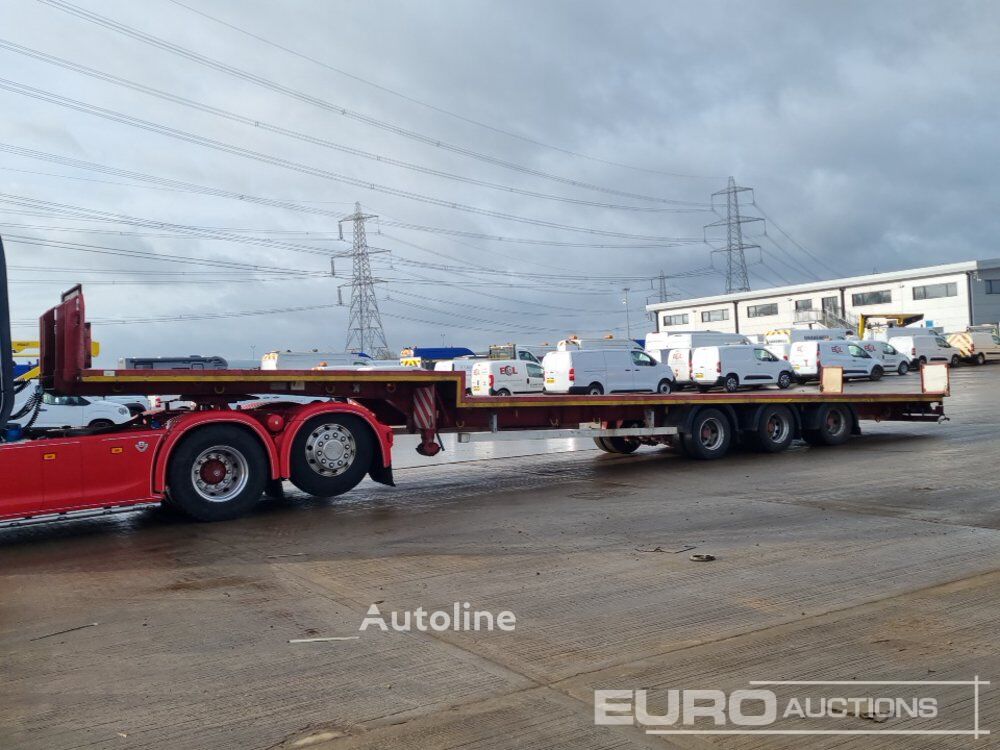 Prodaje se Montracon Tri Axle Step Frame Low Loader Trailer poluprikolicu sa niskom platformom na aukciji