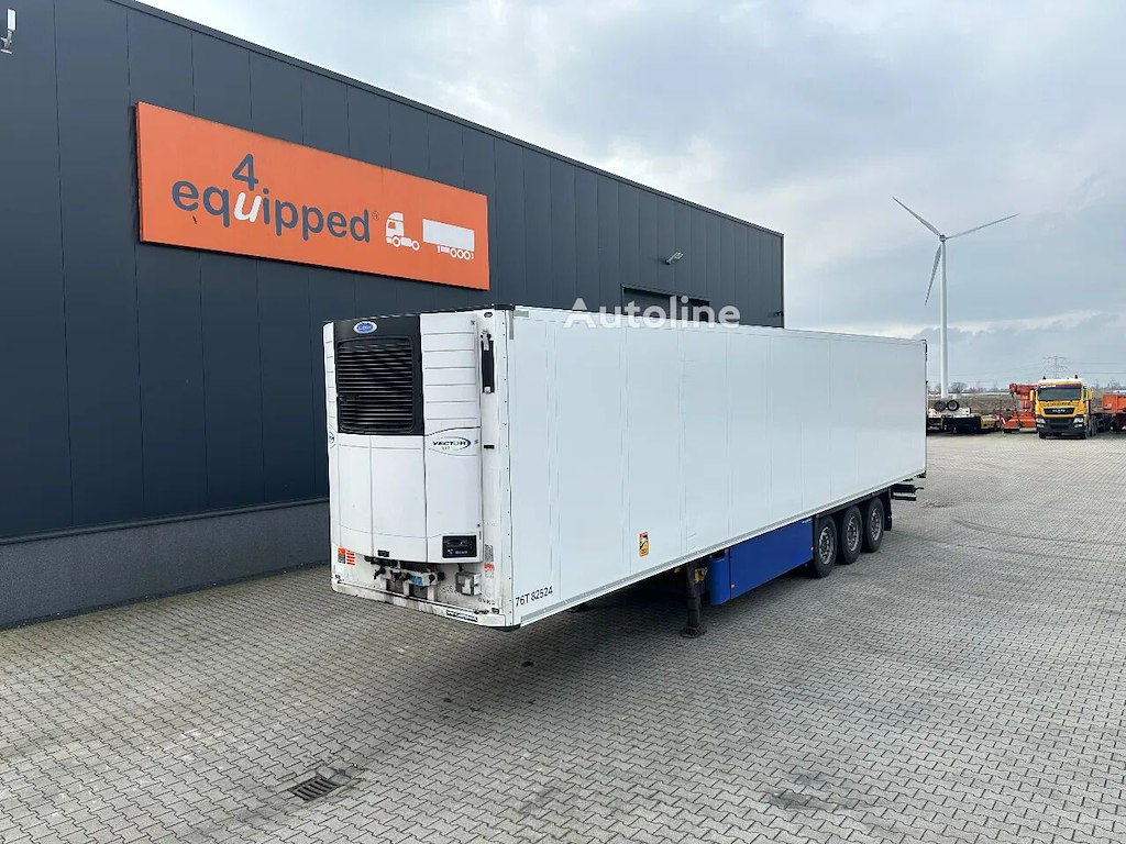 Schmitz Cargobull TOP: Carrier Vector 1550 D/E, palletbox, NL- Auflieger, APK poluprikolica hladnjača