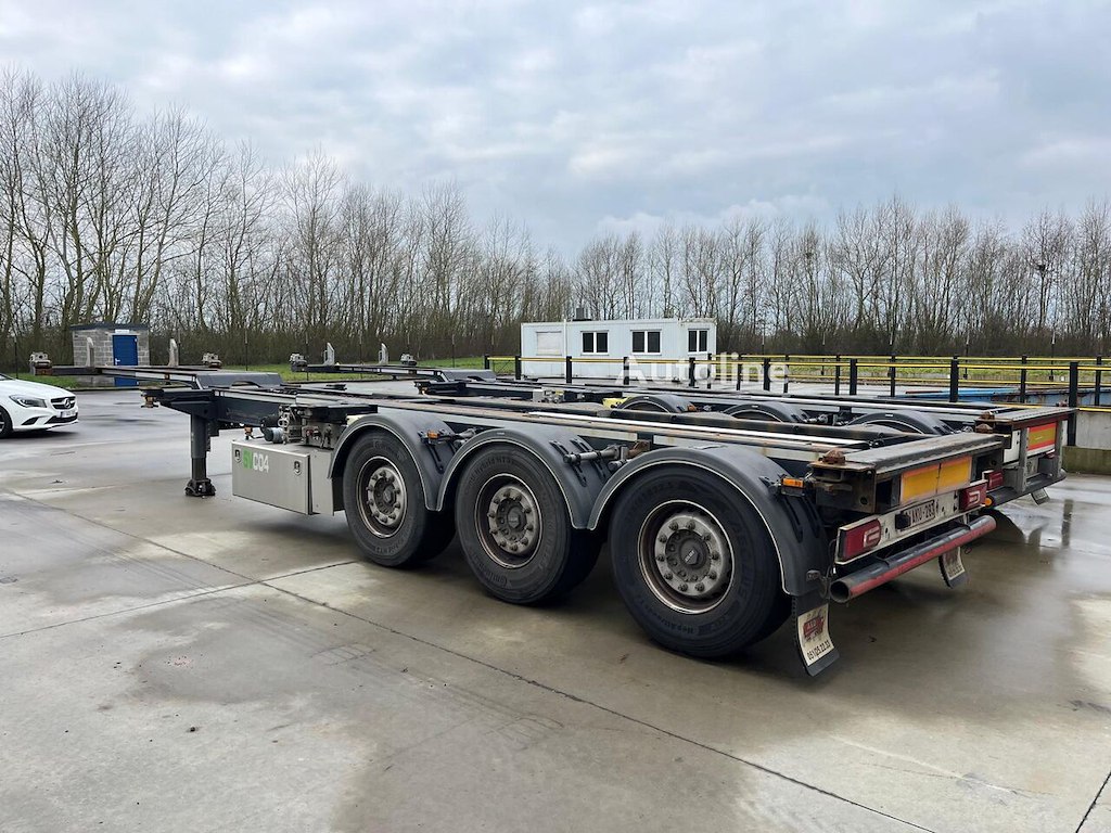 System Trailers polyvalent chassis poluprikolica za prevoz kontejnera