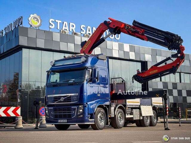 Volvo FH 16 540 8x2 Palfinger PK-53002 FLY JIB Winch kamion s ravnom platformom