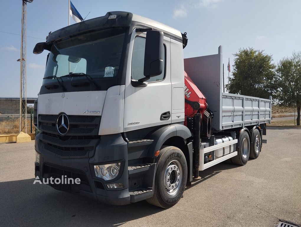 Mercedes-Benz ANTOS 26 39 kamion s ravnom platformom