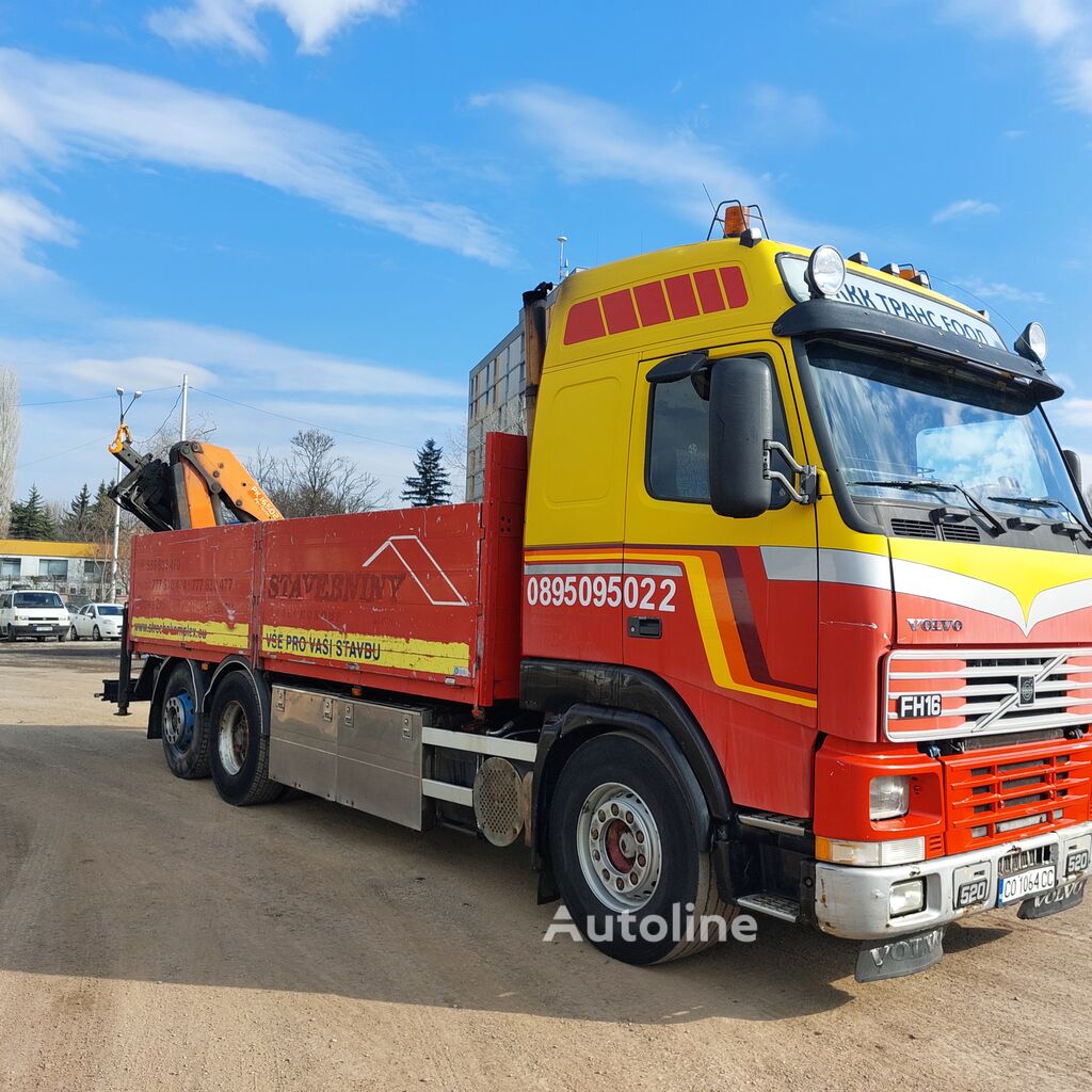 Volvo FH 16 520 kamion s ravnom platformom