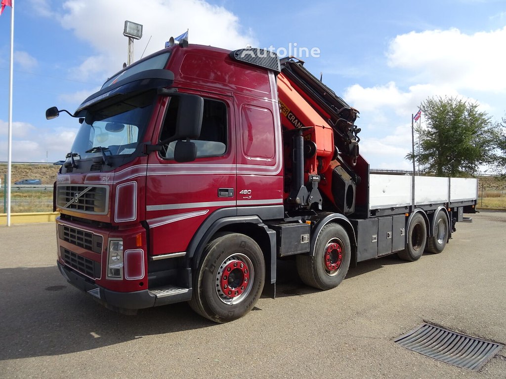 Volvo FH 480 kamion s ravnom platformom