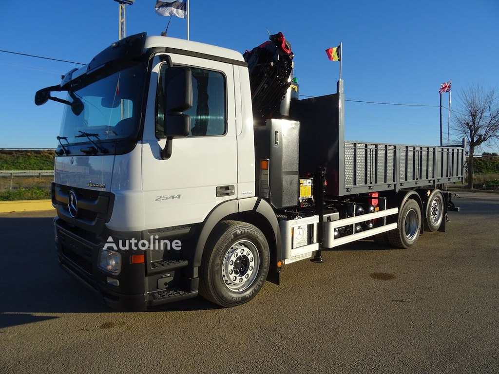 Mercedes-Benz ACTROS 2544 kamion s ravnom platformom