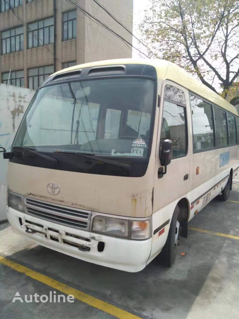 Toyota coaster bus with auto door prigradski autobus