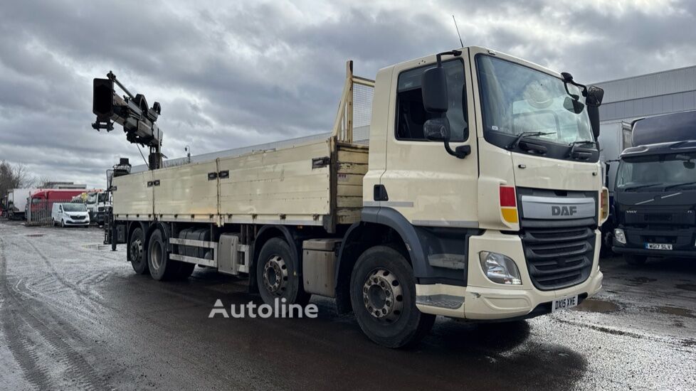 Prodaje se DAF CF 400 EURO 6 kamion s ravnom platformom na aukciji