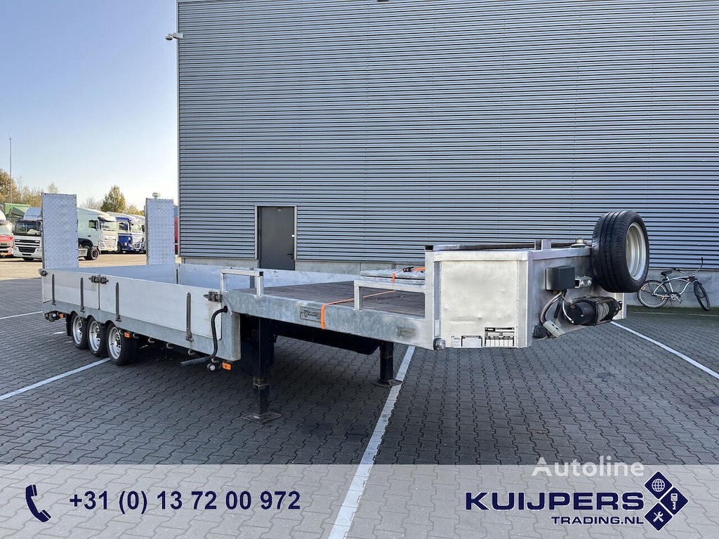 Veldhuizen P 27-3 Dieplader - Lowloader / Lier - Winch furgon poluprikolica