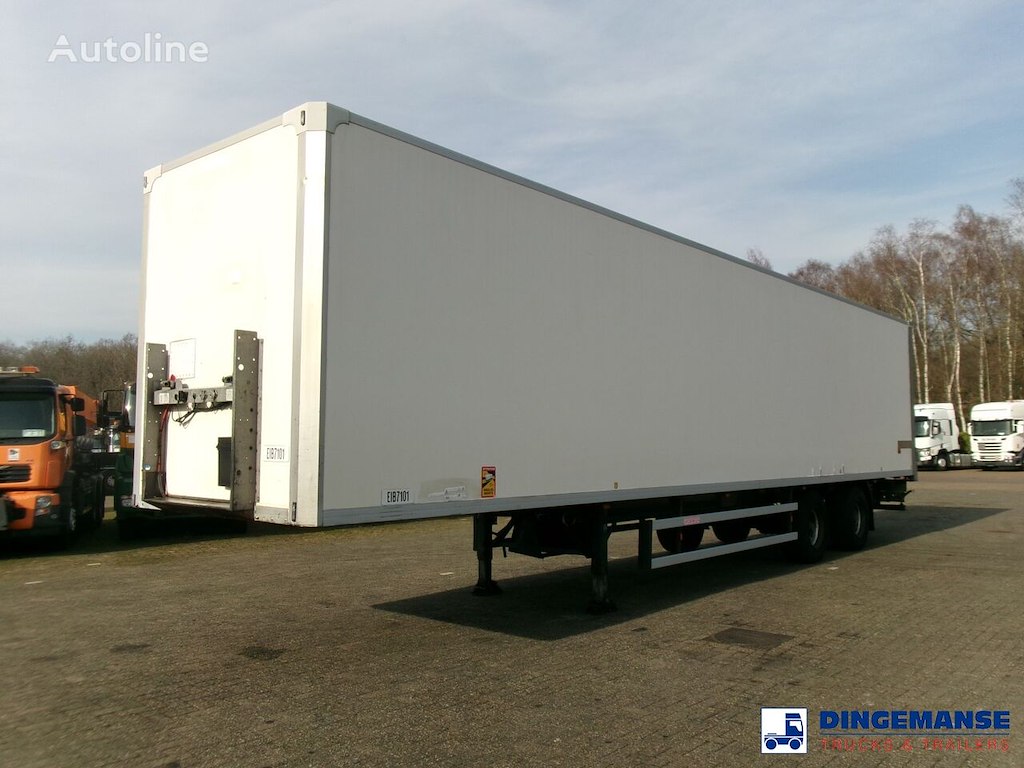 Groenewegen Closed box trailer 89 m3 furgon poluprikolica