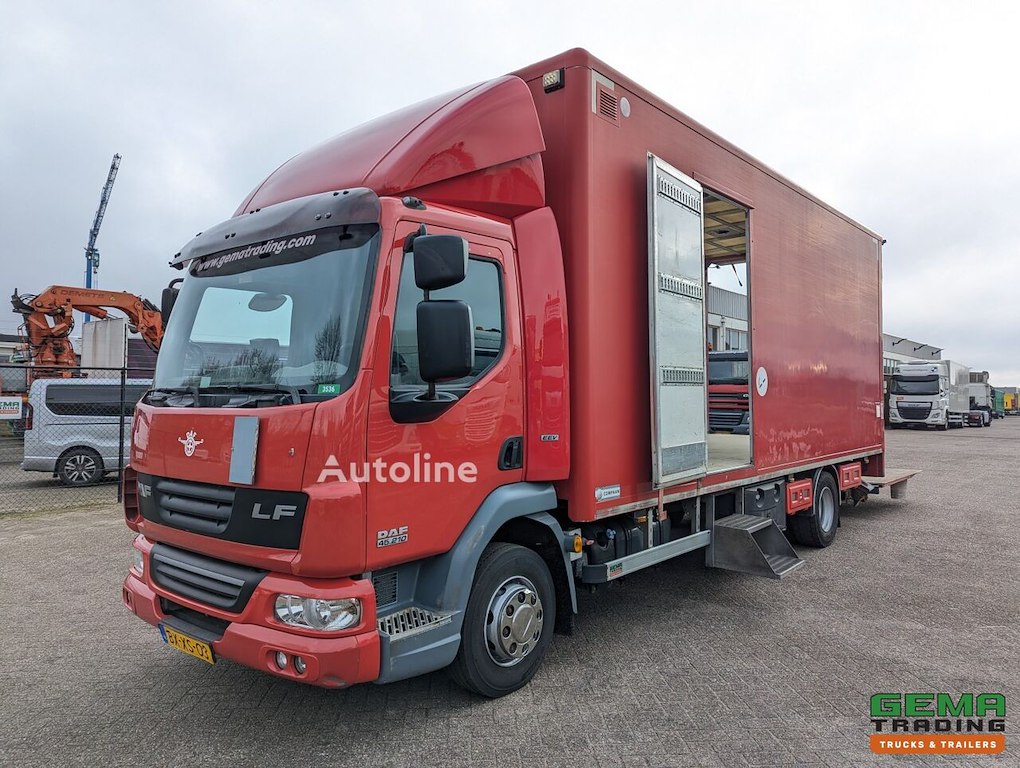 DAF FA LF45.210 4x2 Daycab Euro5 EEV - Closed Box 6.6M - Side Doors kamion furgon