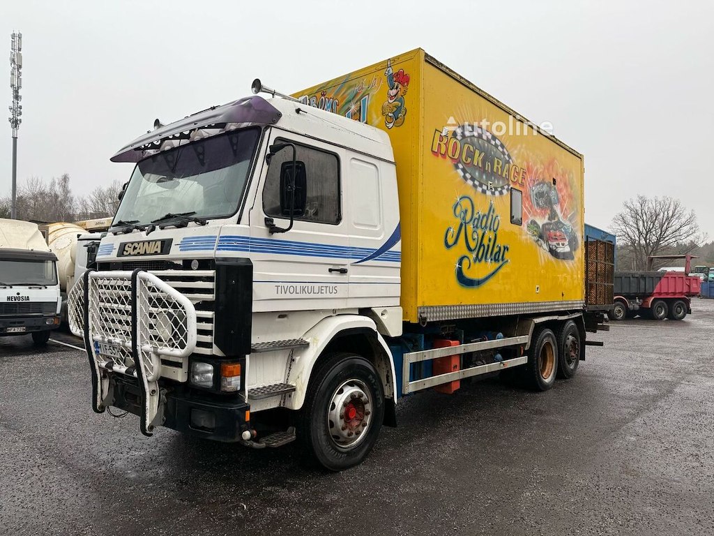 Scania R 113 360 6x2 manual , retarder, streamline kamion furgon