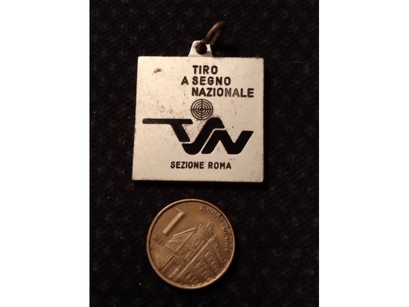 streljaštvo italija emajl medalja