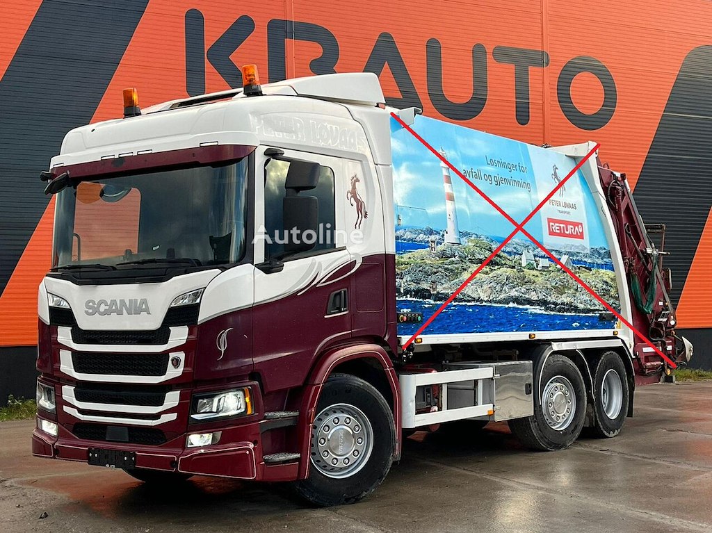 Scania G 370 6x2/4 FOR SALE AS CHASSIS ! kamion šasija