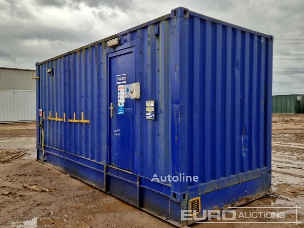 Prodaje se 20' x 8' Containerised Toilet Block (Cannot Be Reconsigned) kontejner 20 stopa na aukciji