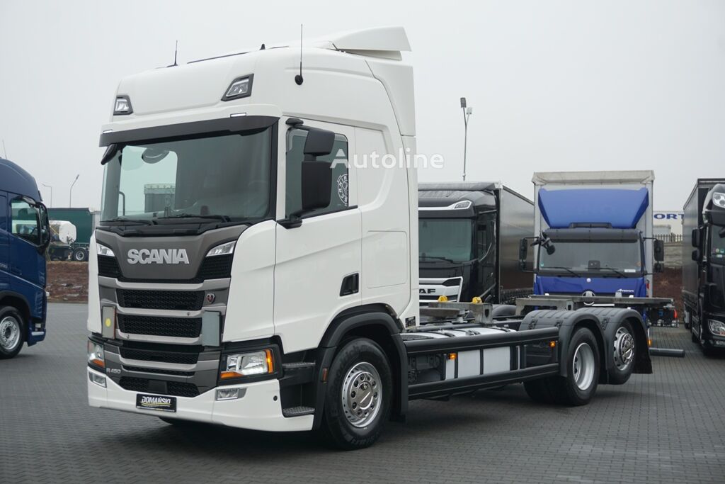 Scania R 450 / ACC / E 6 / BDF / 7.15 , 7,45 M / OŚ SKRĘTNA / RETARDER kamion šasija