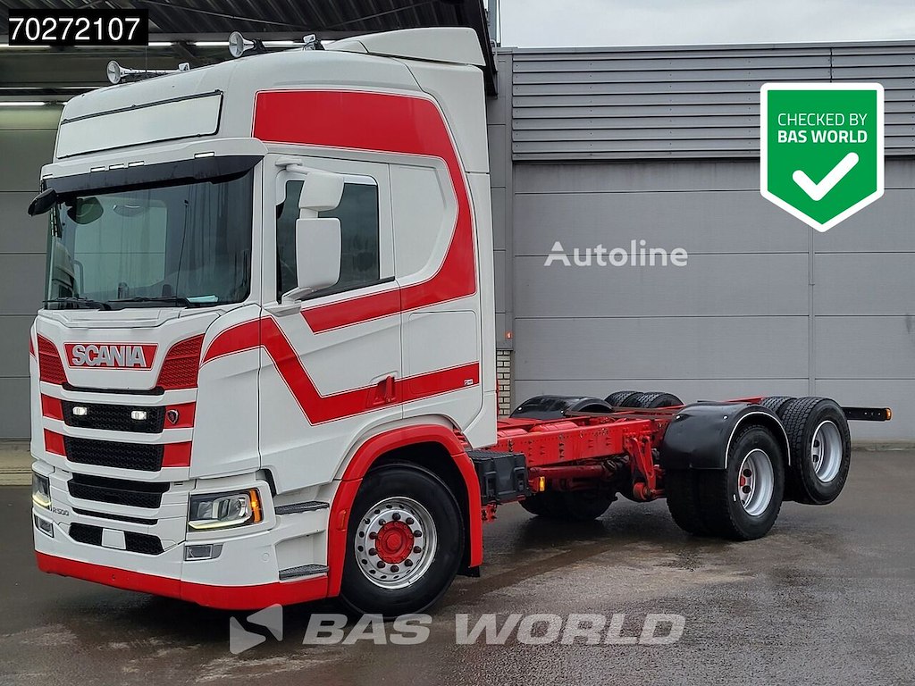 Scania R500 6X2 Chassis Retarder ACC Navi Liftachse Automatic Euro 6 kamion šasija