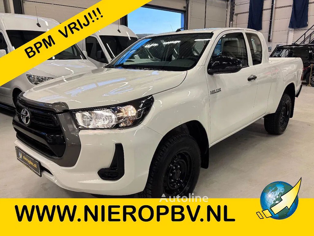 Novi Toyota Hilux 2.4 D-4D Comfort 4x4 1.5Cab NIEUW 3500KG Trekgewicht BPM V pikap