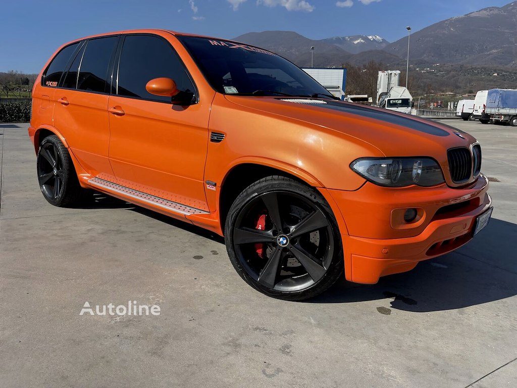 BMW X5 IS 4.8 ARANCIO LAMBORGHINI UNICO terenac