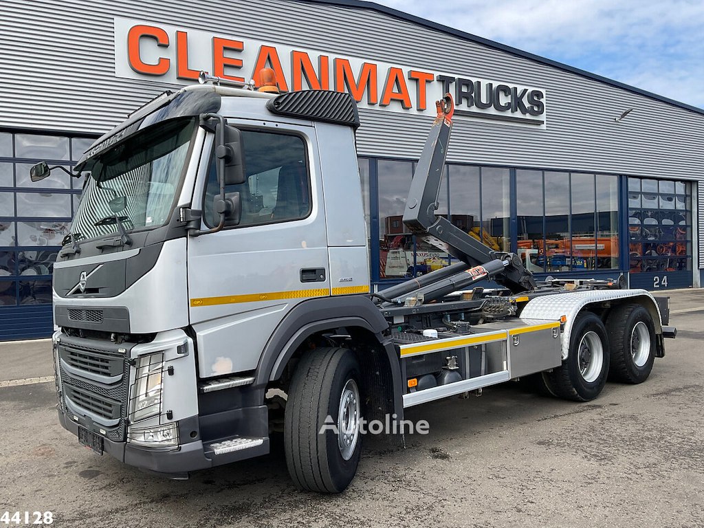 Volvo FM 420 6x4 Euro 6 AJK 20 Ton haakarmsysteem kamion rol kiper