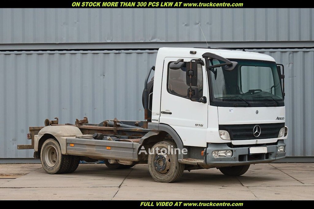 Mercedes-Benz ATEGO 916 K, 9,5 TONS, EURO 5 kamion rol kiper