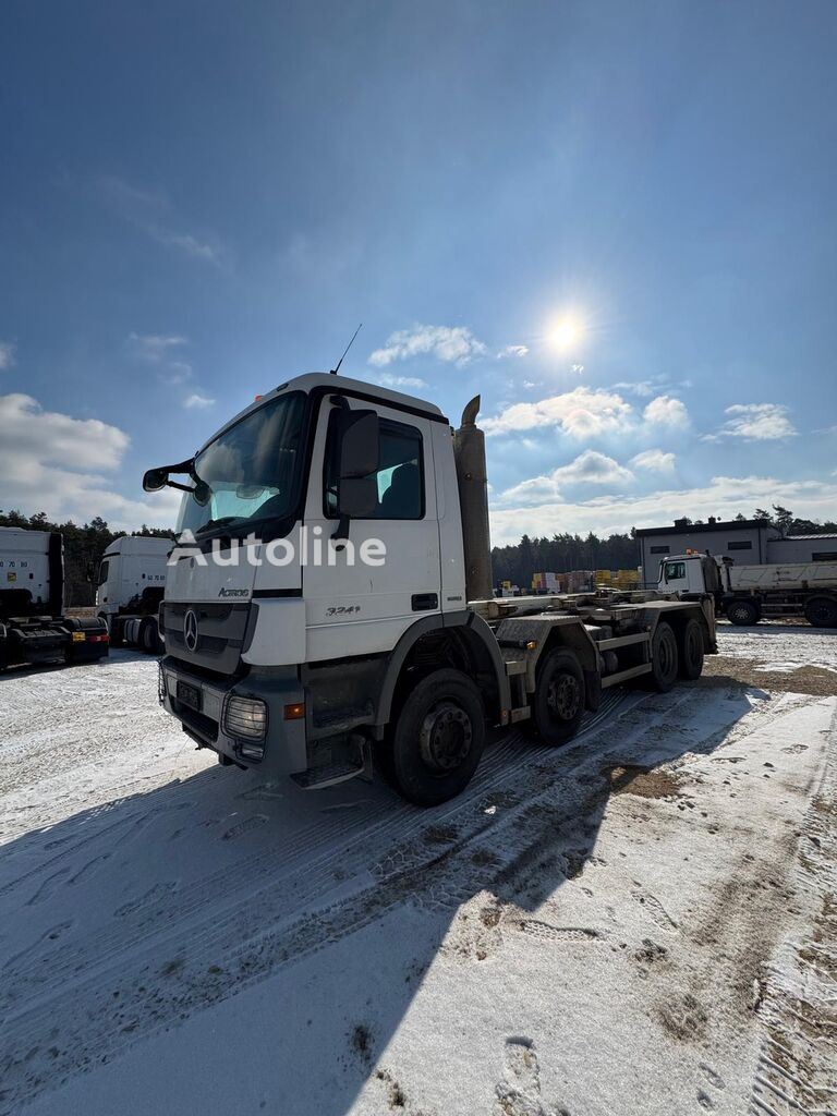 Mercedes-Benz 3241 / 2013 / HOOK LIFT 8x4 kamion rol kiper