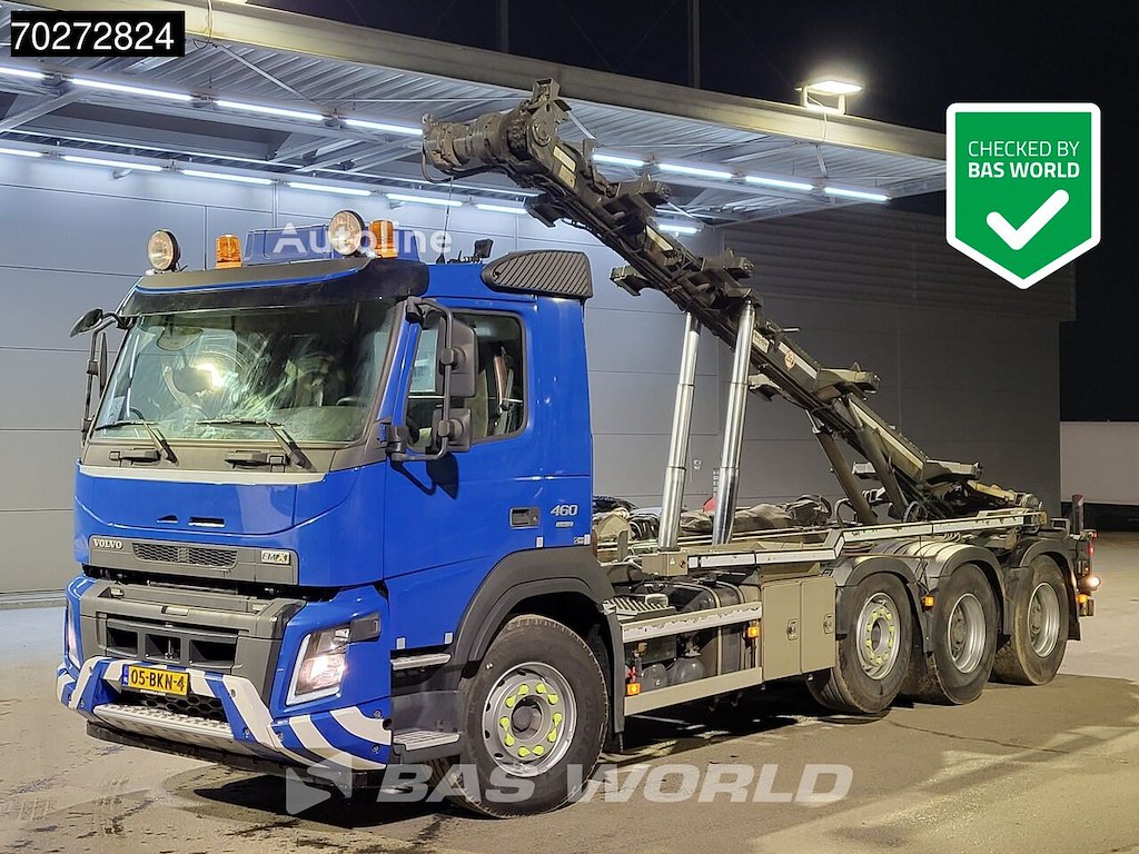 Volvo FM 460 8X4 NL-Truck 28 Tonnes TRANS-COM VEB+ Lift-Lenkachse Euro kamion rol kiper