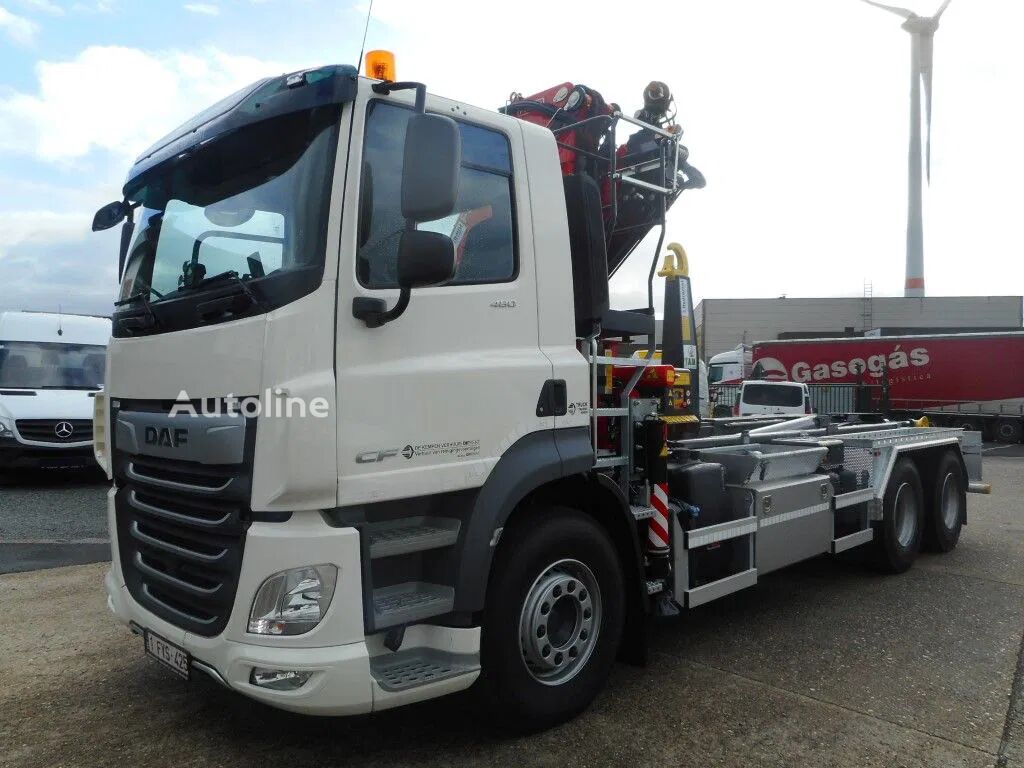 DAF CF 480 FAT 6*4 Fassi F235A2. 23 E-Dynamic + TAM 1820 kamion rol kiper